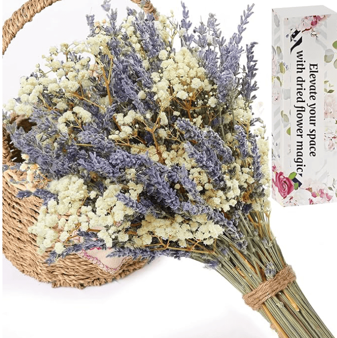 Beautiful DIY Dried or Fresh Autumn Florals Broom - French Country Cottage