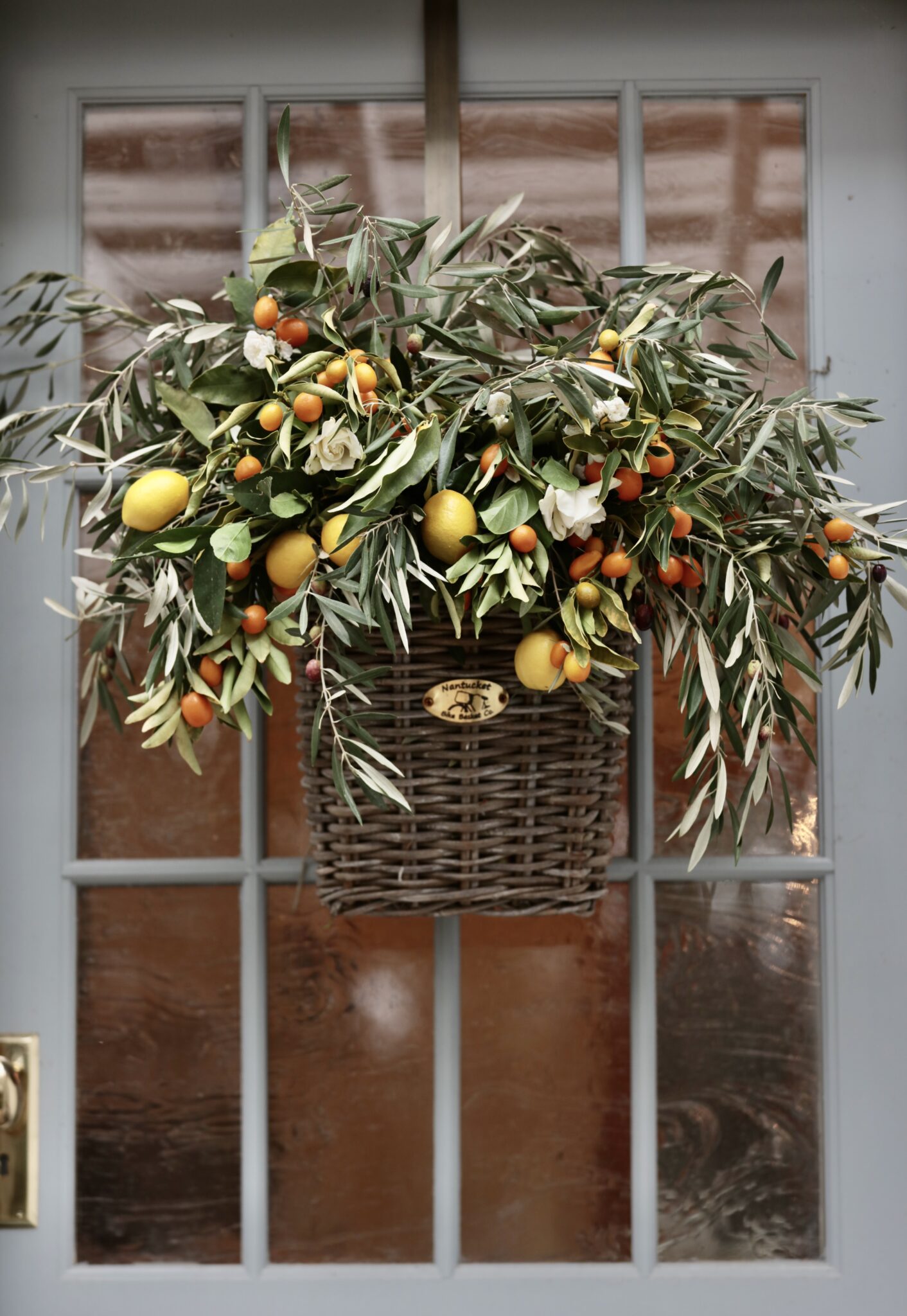 A Beautiful Blooming Basket - French Country Cottage