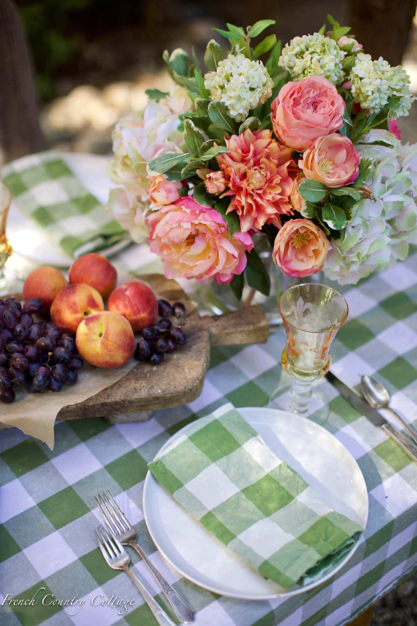 Beautiful Easter Table Centerpiece - French Country Cottage