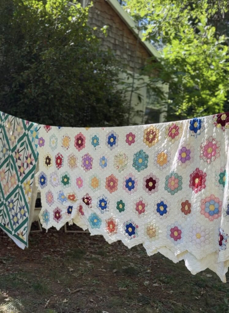 3 Things when Thrifting Beautiful Vintage Linens - French Country Cottage