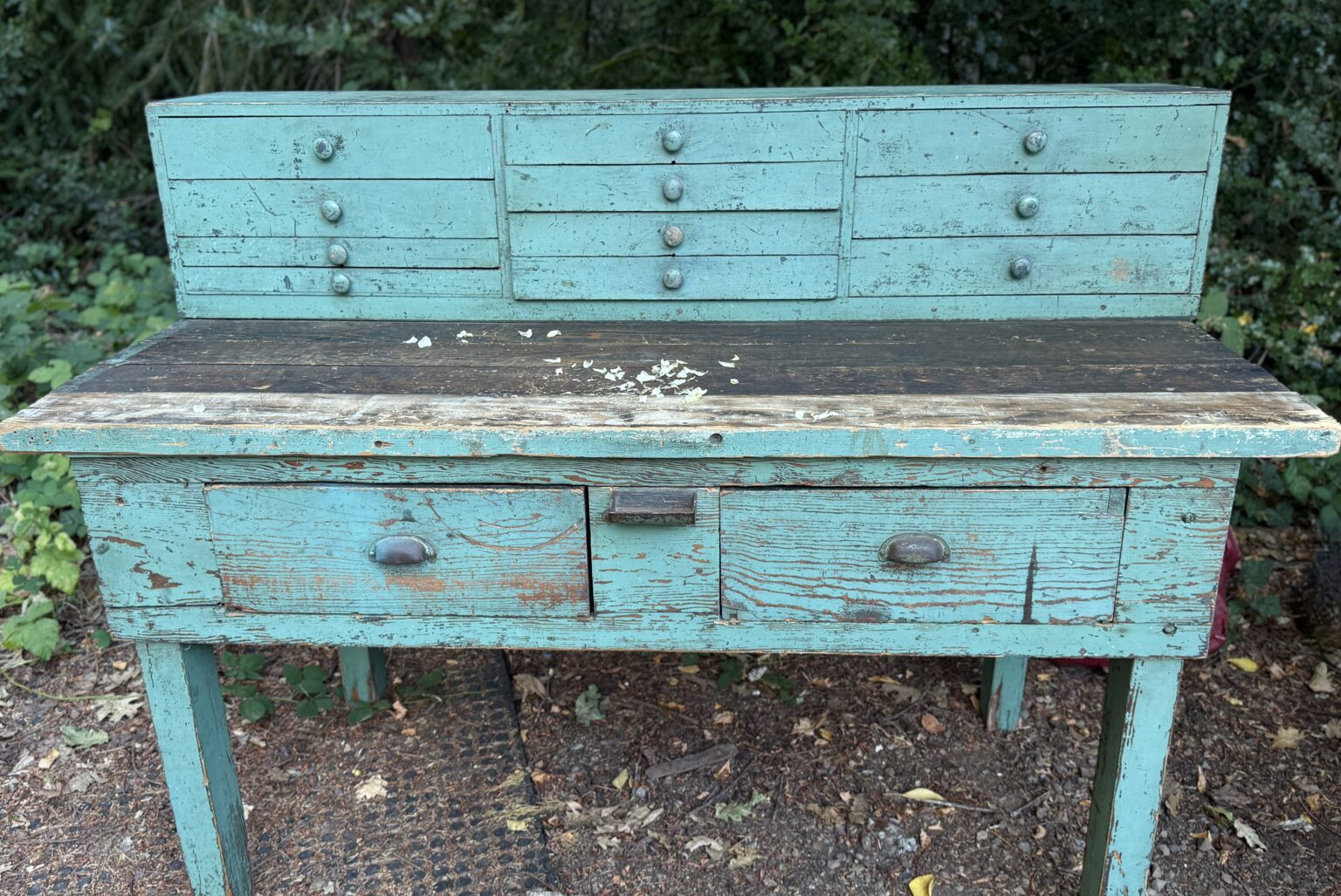 Beautiful Antique 1800's Work Bench Treasure - French Country Cottage