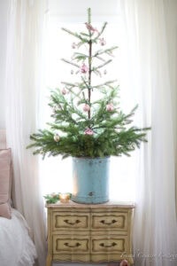 12 Beautiful Small Christmas Trees - French Country Cottage